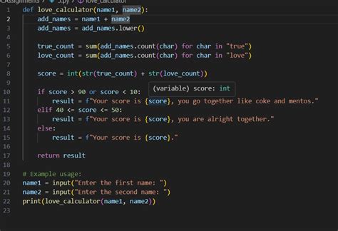 Pooja Singh On Linkedin Dailylearning Lovecalculator Python Coding Masaischool