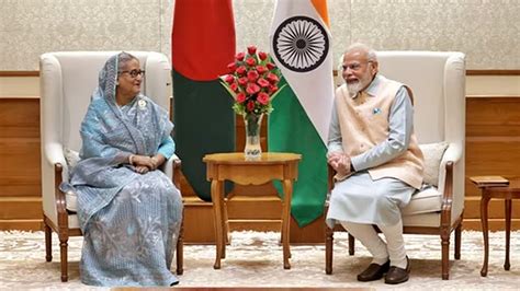 Pm Modi Wishes Bangladesh Pm Sheikh Hasina After Her 4th Straight Win