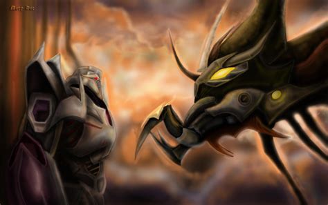 Tfp Megatron And Predaking By Marydec On Deviantart
