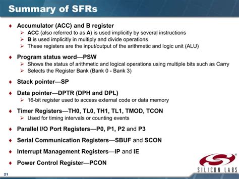 Lecture 1 Course Overview And 8051 Architecture Rv01 Ppt