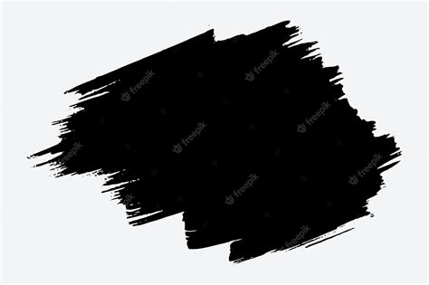 그런 지 벡터 브러시 스트로크 배경 프리미엄 벡터