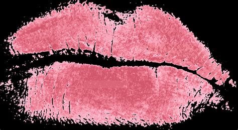 Download Pink Lipstick Kiss Mark Wallpapers Com