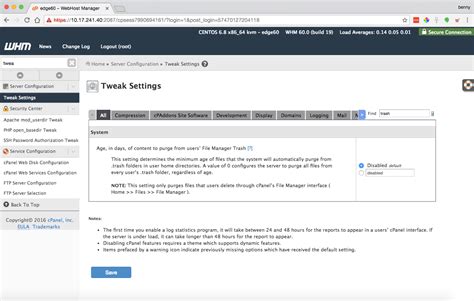 Cpanel Whm Server Cleanup Projectdarelo