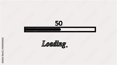 Loading Bar Downloading Bar Loading Screen Pixelated Progress Animation