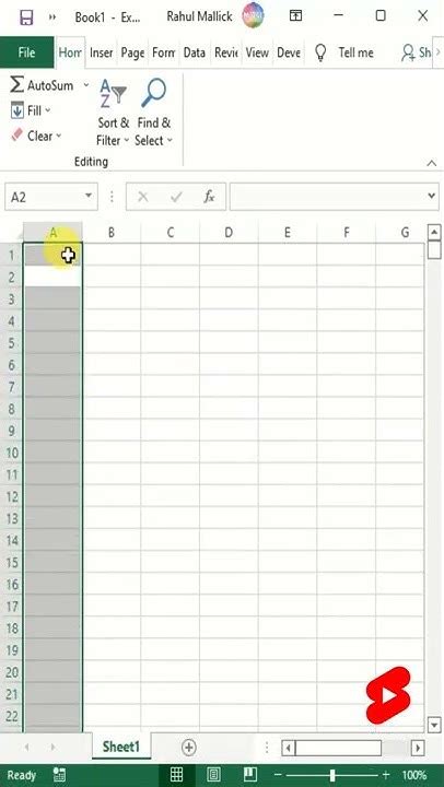 Shorts Automatic Serial Number In Excel Hindi Youtube Shorts Excel