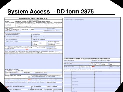 Dd Form 2875 Fillable Army Printable Form 2025