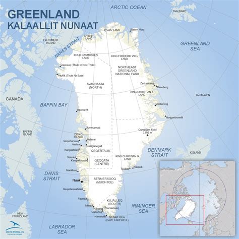 Maps Arctic Countries And Islands Arctic Portal