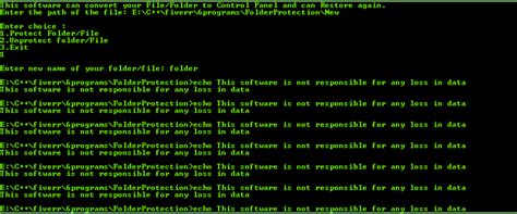 Folder Protection Software In C Programming Code With C