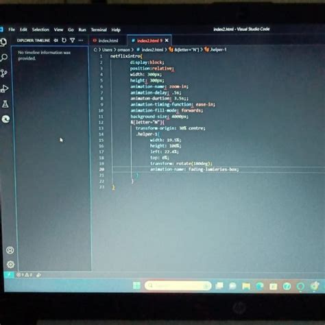 Css Behind Netflix Intro 🤔 Mohd Amaan Siddiqui