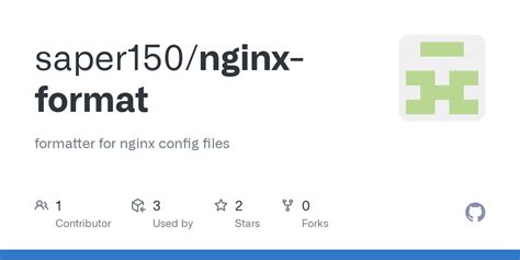 Github Saper150nginx Format Formatter For Nginx Config Files