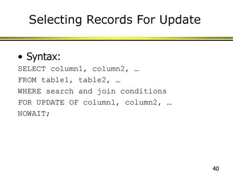 Creating And Maintaining Ppt Download