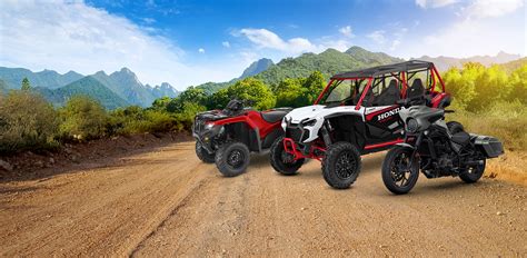 Honda Powersports Motorcycles Atvs And Side By Sides