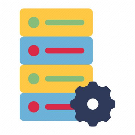 Server Configuration Control Cog Setting Icon Download On Iconfinder