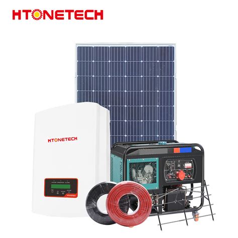 Htonetech Half Cell Monocrystalline Solar Panel Manufacturing 88 Kw