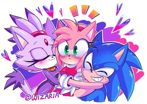 340 Sonamy Fanart Ideas To Save Today Sonic And Amy Sonic Art Amy