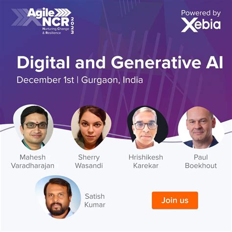 Agile Ncr Unveils New Conference Track On Ai Xebia Posted On The Topic Linkedin