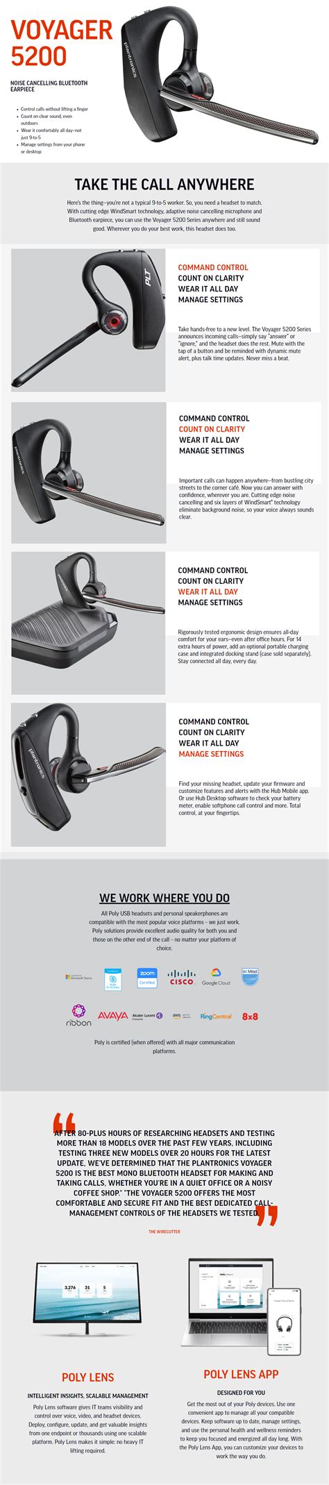 Plantronics Voyager Mobile Bluetooth Over The Ear Headset Msy Com Au