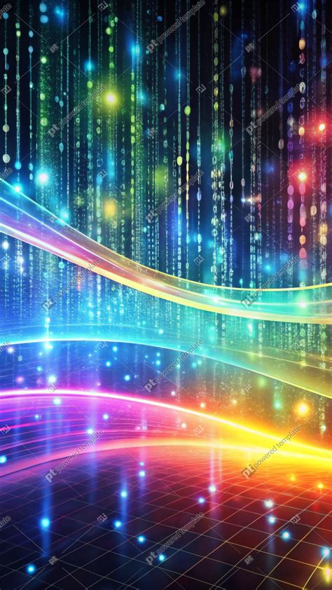 Data Stream Flow A Dynamic Wallpaper Generative Ai Ai Image Photo Wall 145501