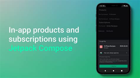 implementing in app subscriptions and products using jetpack compose by daniel atitienei medium