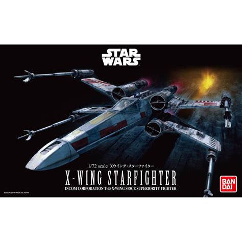 Star Wars X Wing Starfighter 172 Scale Model Kit