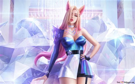 K Da Ahri All Out League Of Legends Lol K Wallpaper Download