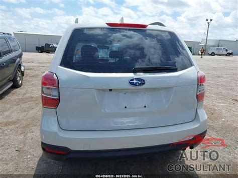 2016 Subaru Forester 25i Gasoline Jf2sjabc6gh469285