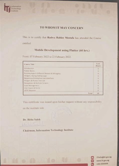Radwa Rabee On Linkedin Mobiledevelopment Flutter Iti 28 Comments