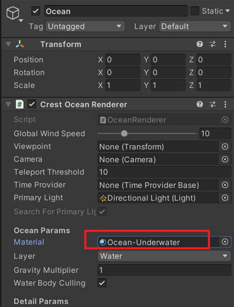 【unity】crest Ocean Systemで本格的な海を作成する グッドラックネットライフ