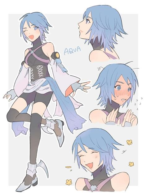 Aqua Kingdom Hearts By わお～ Misanga778 Personajes De Kingdom