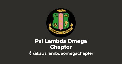Psi Lambda Omega Chapter Linktree