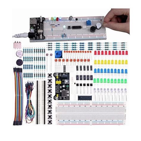 Kit Componentes Electrónicos Para Arduino Raspberry Pi