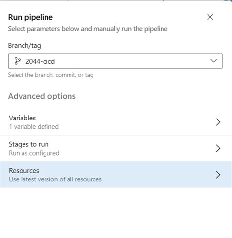 Why Azure Pipelines Parameters Dropdown Is Not Showing Stack Overflow