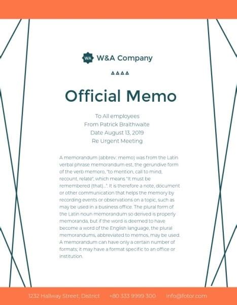 Memo Maker Create Customized Work Memo Designs Online For Free Fotor Graphic Design Software