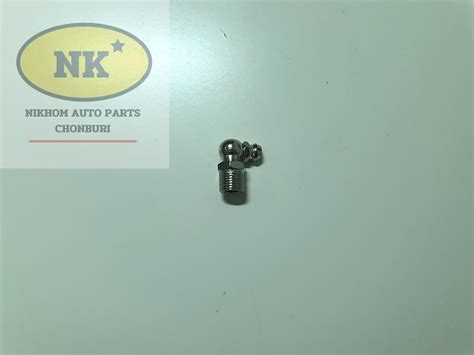 หัวอัดจารบี เบอร์ 10 ขนาดเกลียว 1หุน 1 8 แบบ ตรง งอ 45 งอ 90 บรรจุถุงละ 10ตัว ราคาต่อ 1