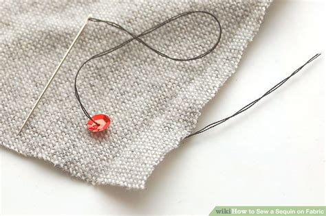 How To Sew A Sequin On Fabric 6 Steps With Pictures WikiHow