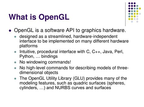 Ppt Introduction To Opengl Programming Powerpoint Presentation Free Download Id4149865