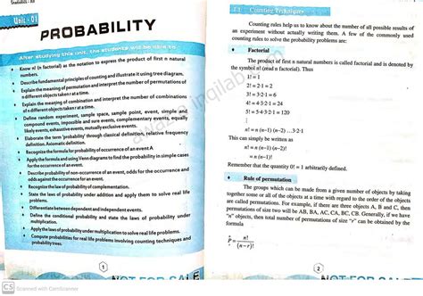 Statistics 2nd Year Class 12 Ebook PDF Download