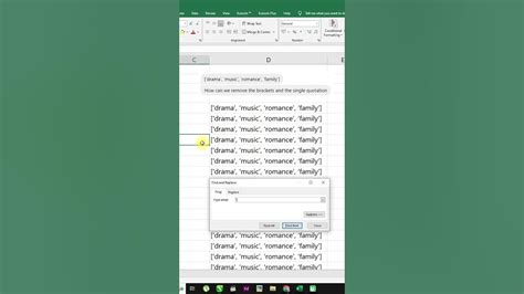 Excel Quick Fix Removing Unwanted Symbols From Your Data Easily Explained In Tamil Youtube