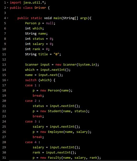 Solved For The Person Class Create Two Subclasses Named