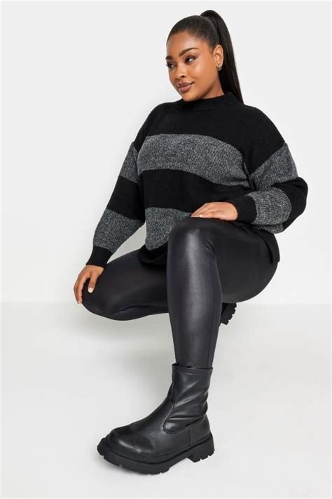 Plus Size Black Leggings Yours Clothing