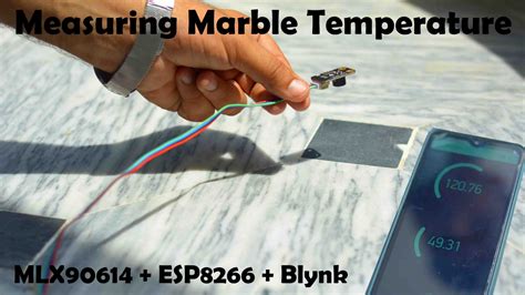 Mlx90614 With Esp8266 Nodemcu And Blynk Iot Temperature Sensor