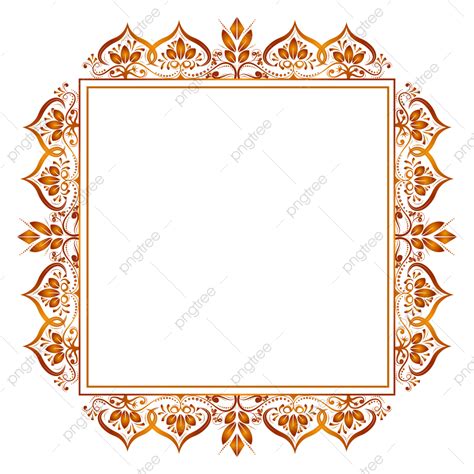 금색 사각형 타이어 테두리 프레임 투명 타이 사각형 테두리 금 테두리 Png 일러스트 및 벡터 에 대한 무료 다운로드 Pngtree
