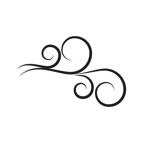 Wind Logo Vector Symbol Design 41412684 Vector Art At Vecteezy