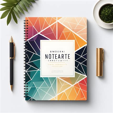 A Notebook With A Pen On It And A Pen On The Top Of It Premium AI Generated Image