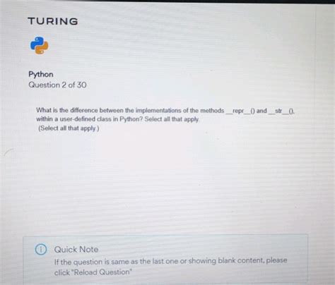 TURING Python Question Of What Is The StudyX