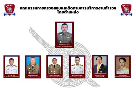 04 ข้อมูลคณะกรรมการตรวจสอบและติดตามการบริหารงานตำรวจ กต ตร ของสถานีตำรวจ สถานีตำรวจภูธรท่า