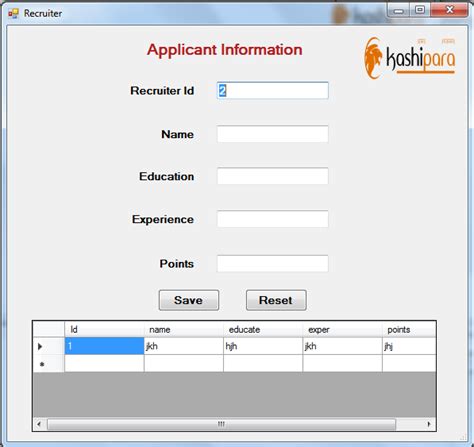 Hr Management System Project In C Net With Source Code And Report