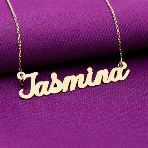 Bijuterii Aur Lantisor Cu Pandantiv Aur 14k Galben Orice Nume