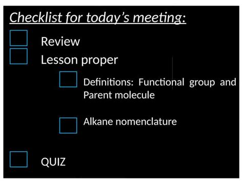 Physci9 Review Material Hydrocarbons First 10 Alkanes And Basic