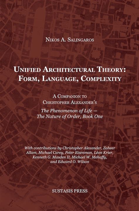 Unified Architectural Theory Form Language Complexity